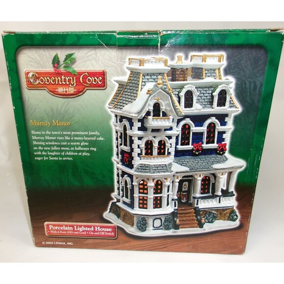 Lemax | Holiday | 202 Lemax Coventry Cove Murray Manor 25767 Christmas ...